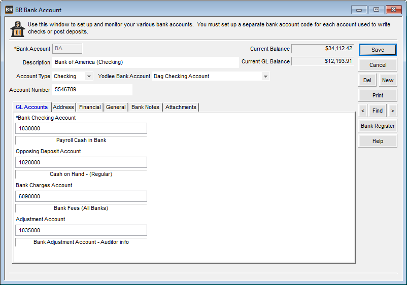 Adding Bank Accounts