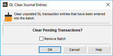 Clearing the Entire Batch