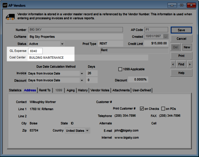 Using Cost Centers to Track Expenses