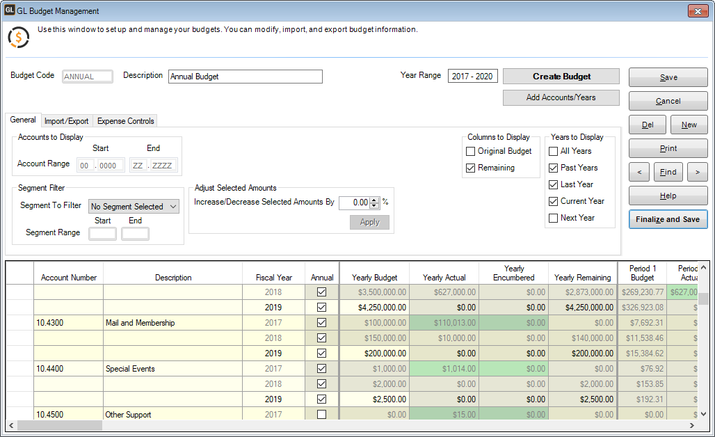 Create a Budget With the Revamped Budget Management Tool