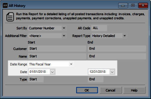 Working with Date Ranges