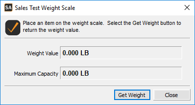 Weight Scale Device