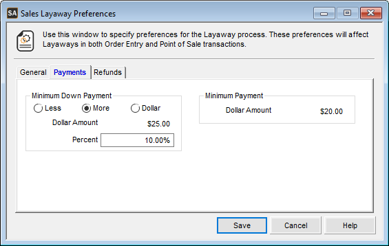 Defining Minimum Payments and Down Payments